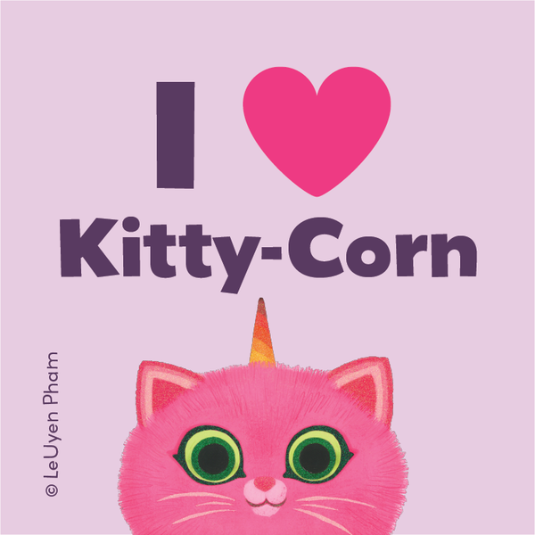 2024 - LeUyen Pham CALF - I Love Kitty-Corn Button – Storybook Store